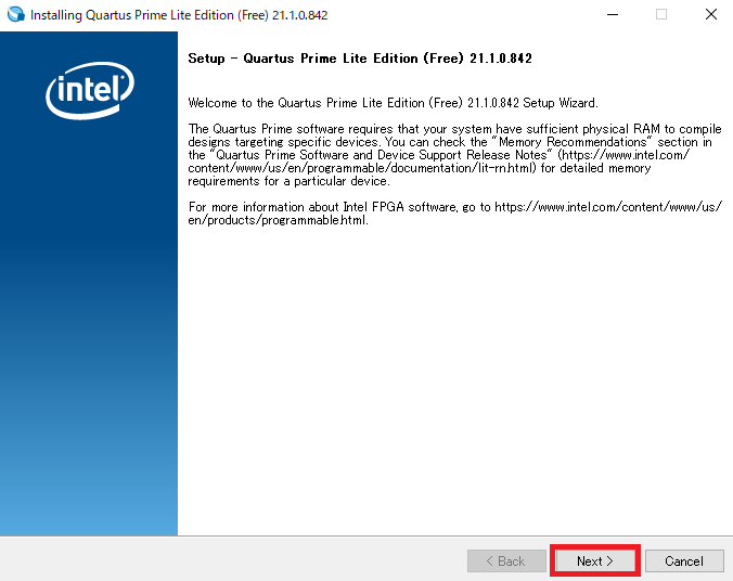 Intel® Quartus® Prime Lite v21.1 Installation Instructions for ECE Participants – Macnica Altera ...