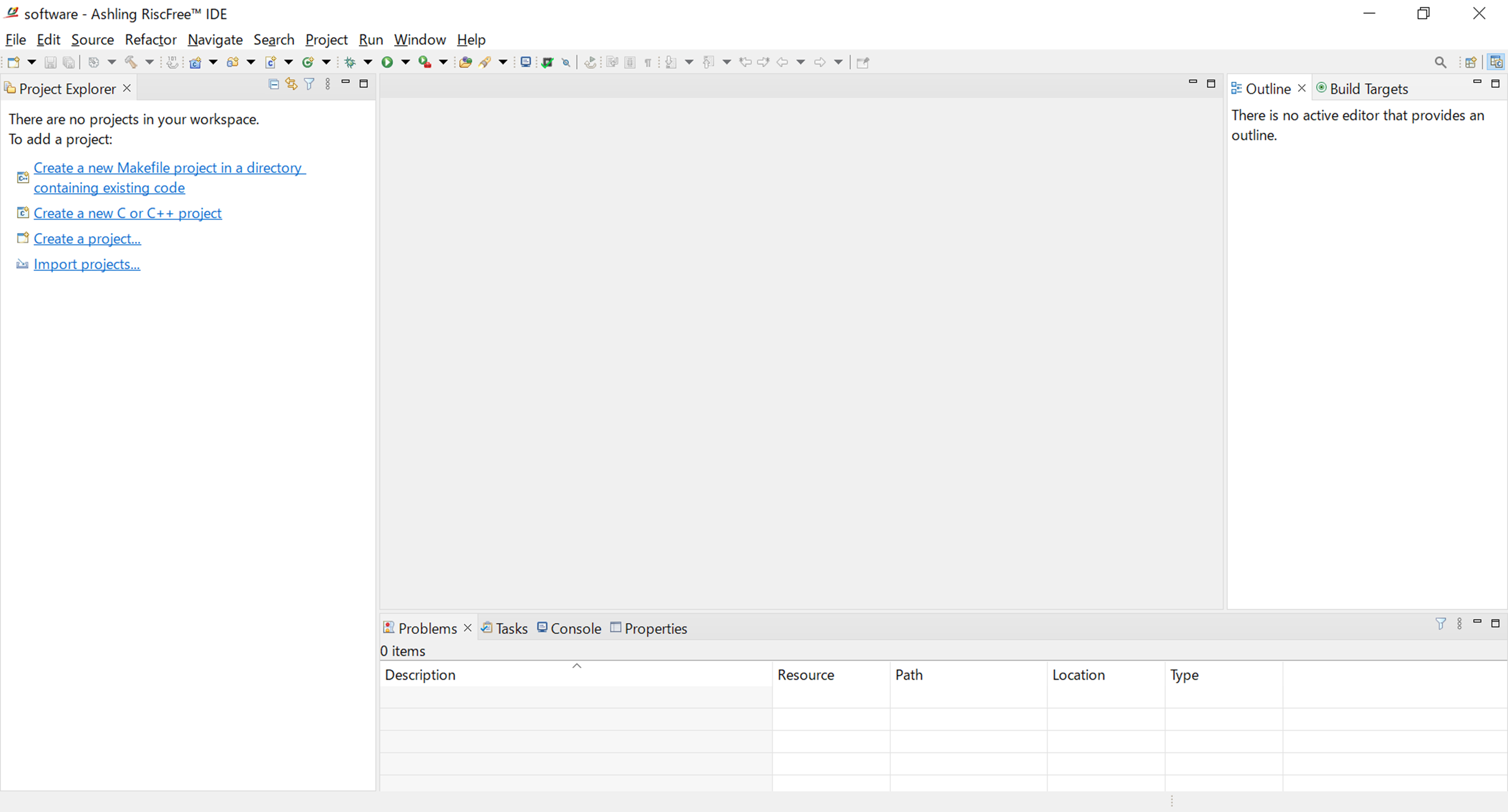 Nios® V Project Development Procedure Using Ashling Riscfree Ide 5433