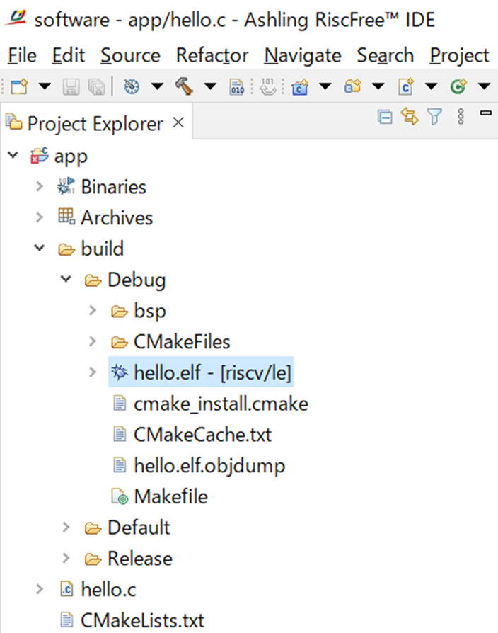 Nios® V Project Development Procedure Using Ashling* RiscFree* IDE – Macnica Altera FPGA Insights