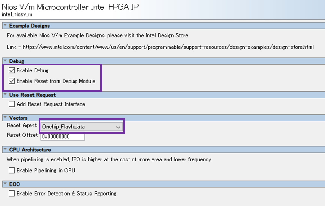 Nios® V Boot Option ~ On Chip Flash Ufm ~ For Max 10 Device 