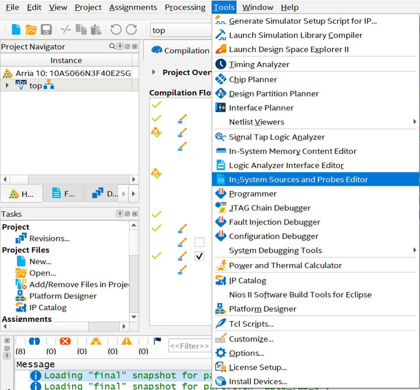 Nios® V Project Development Procedure Using Ashling Riscfree Ide 5320