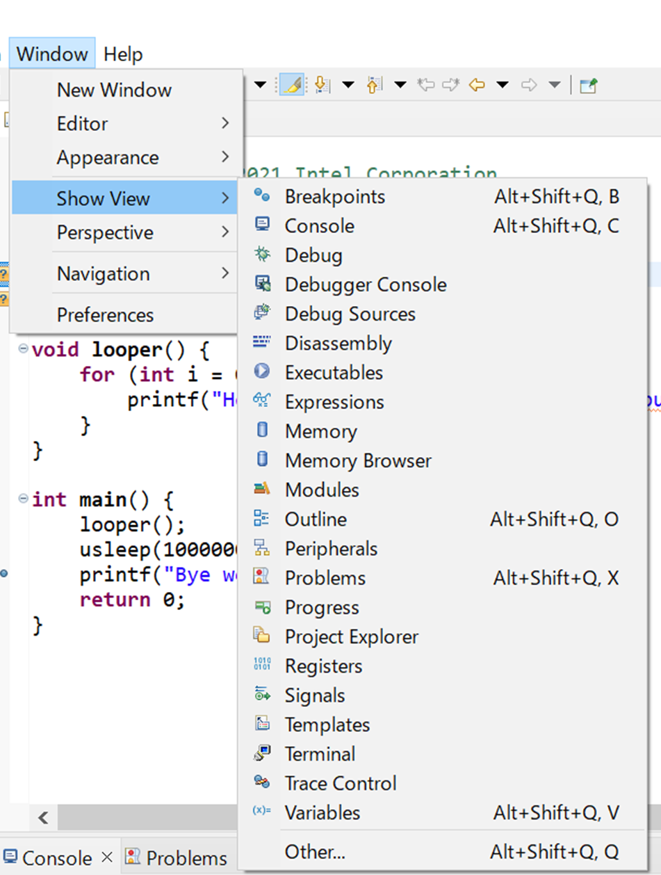 Nios® V Project Development Procedure Using Ashling Riscfree Ide 0295