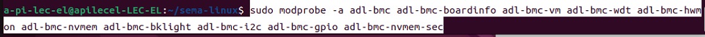 SEMA Utility Implementation on ADLINK's SMARC LEC-EL with Intel® 6th Generation Atom® x6000 ...