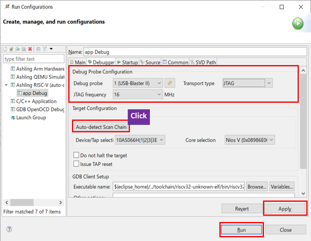 Nios® V Project Development Procedure Using Ashling* RiscFree* IDE – Macnica Altera FPGA Insights