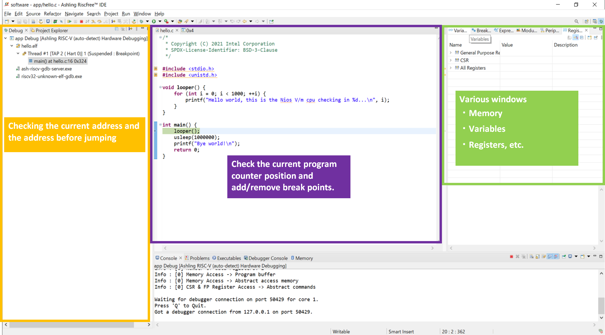 Nios® V Project Development Procedure Using Ashling* RiscFree* IDE – Macnica Altera FPGA Insights