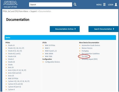 Rescue the Lost Pins! FPGA Pin Assignments Part 1 – Macnica Altera FPGA ...
