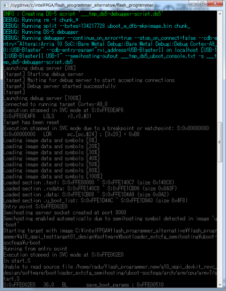 Techniques for using Arm DS - Flash Programming Alternative – Macnica Altera FPGA Insights