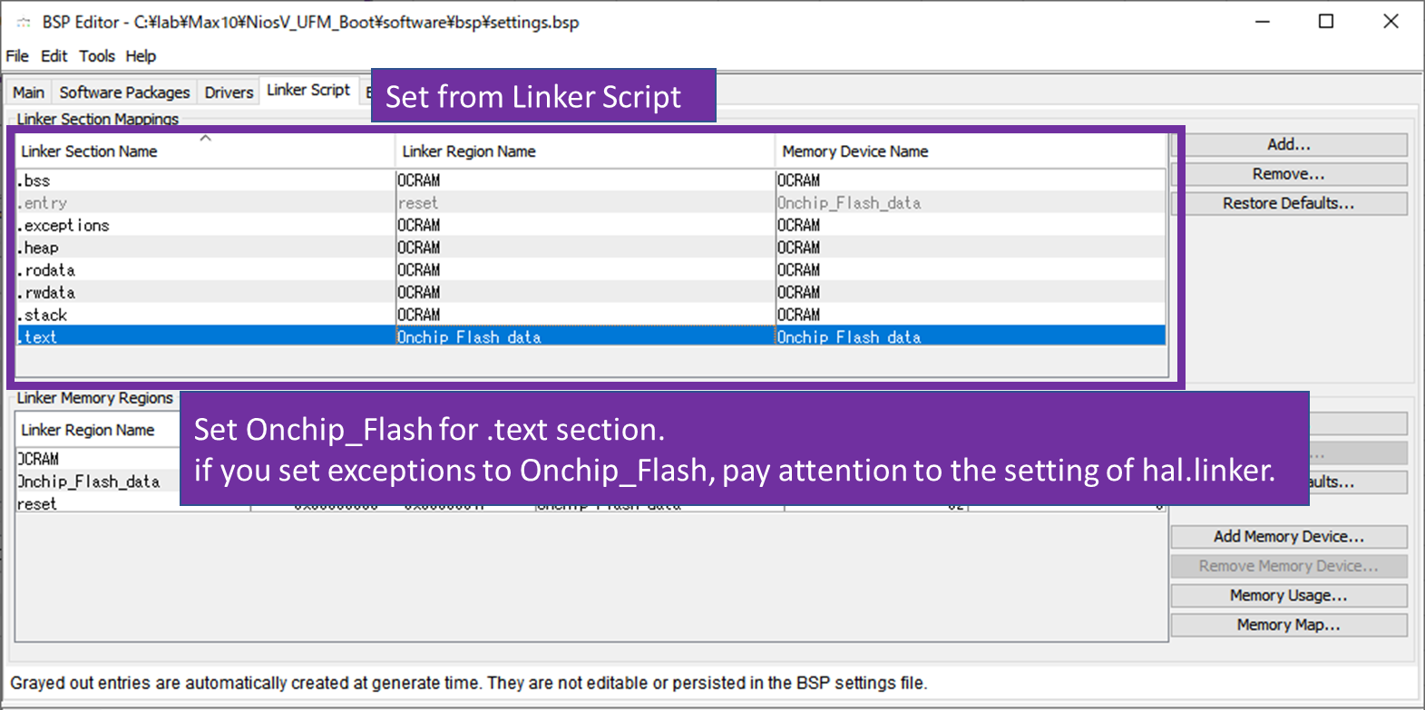 Nios® V Boot Option ~ On Chip Flash (UFM) ~ (For Max 10 Device) – Macnica Altera FPGA Insights