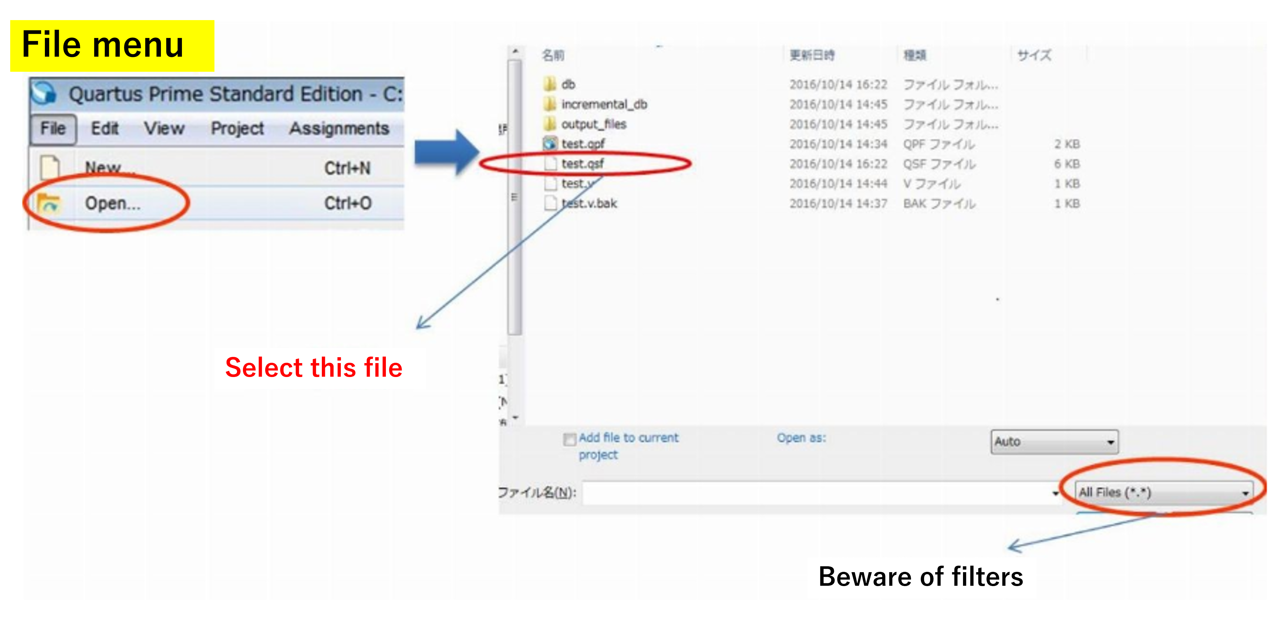 Pin Assignment in Quartus Prime ～ For those who like text-based ...