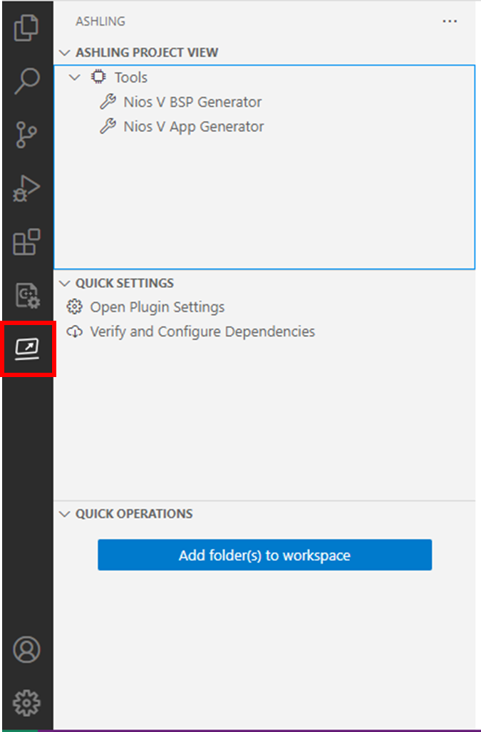 VSCode で Nios V をデバッグ - Ashling Visual Studio Code Extension for Altera ...