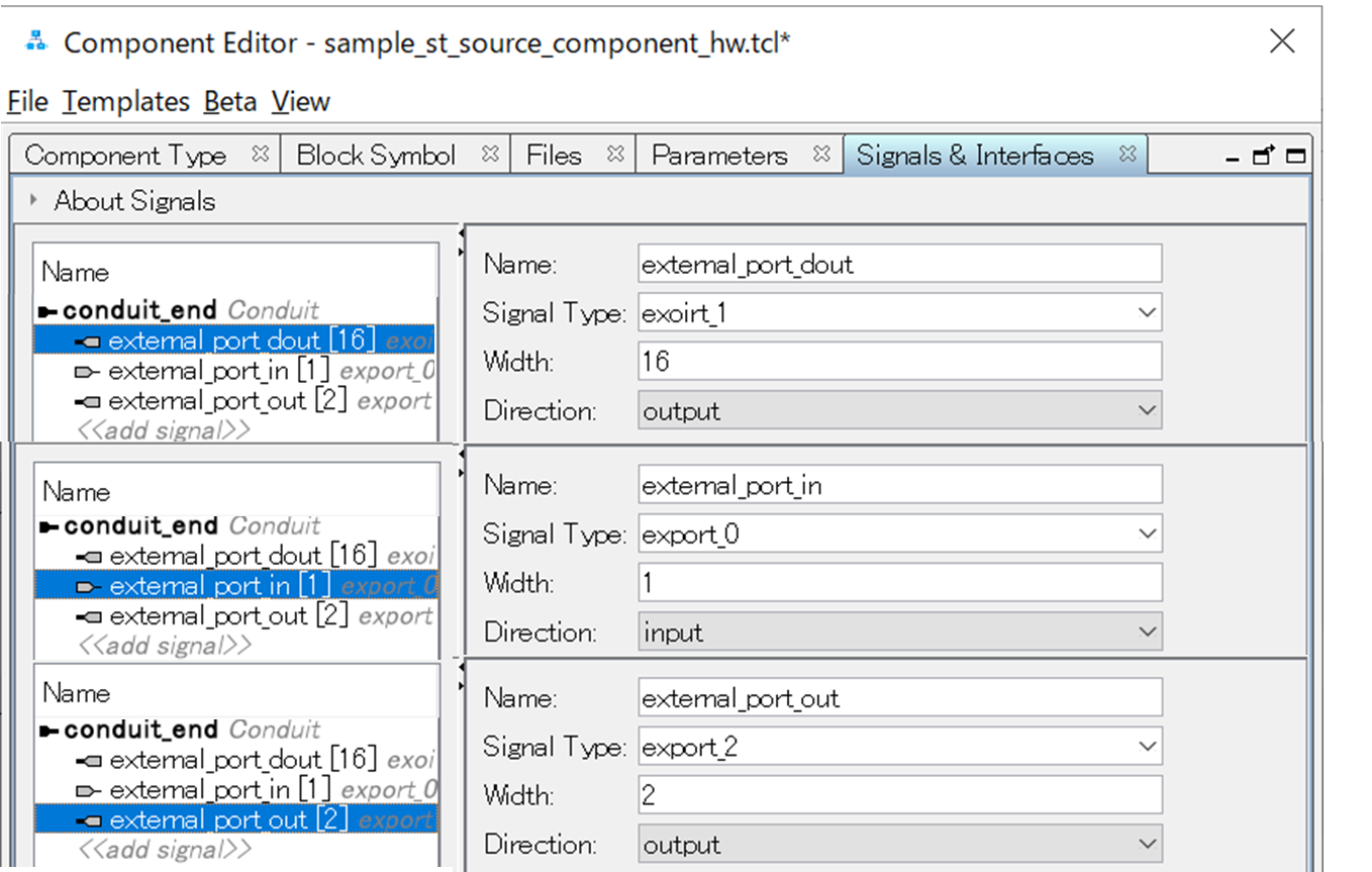 Component Editor の使い方 ～ Avalon®-MM / ST 編 ～ – 株式会社マクニカ アルティマ カンパニー